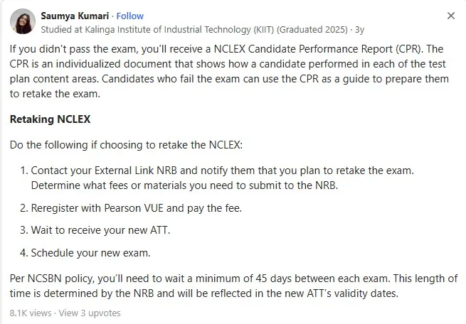 How Long Does It Really Take to Get Your ATT After Failing the NCLEX? - Pasing Grades